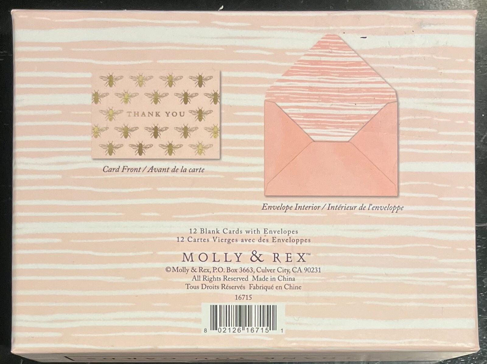 Molly and Rex 12 Thank You Cards | eBay