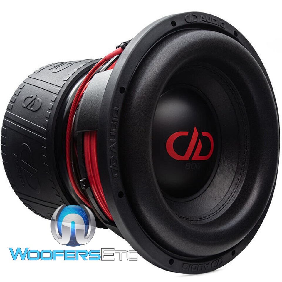 DD AUDIO 812F-D2 12" SUB WOOFER 7500W DUAL 2-OHM CAR SUBWOOFER BASS ...