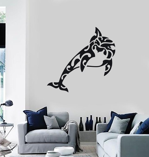 Wall Sticker Vinyl Decal Grampus Friendly Animal Sea Ocean Decor (n1297 ...