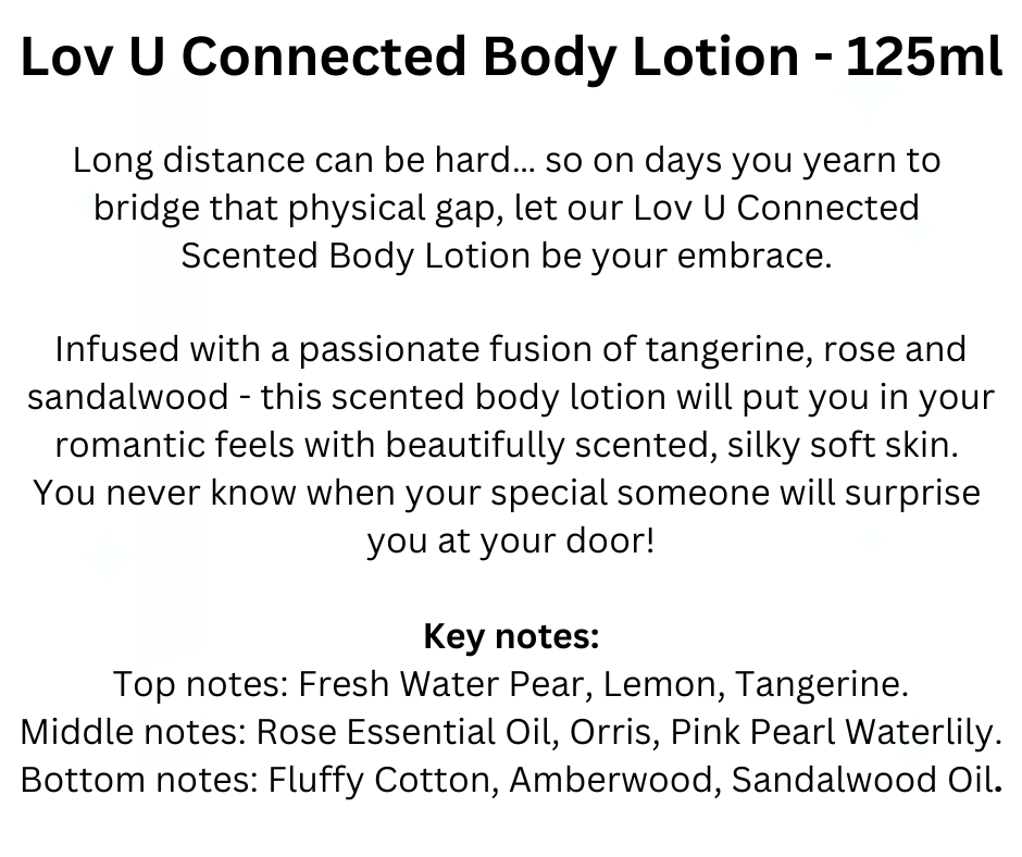 Avon Lov U Connected 2pc Set - EDP 50ml - Body Lotion 125ml - Brand New ...