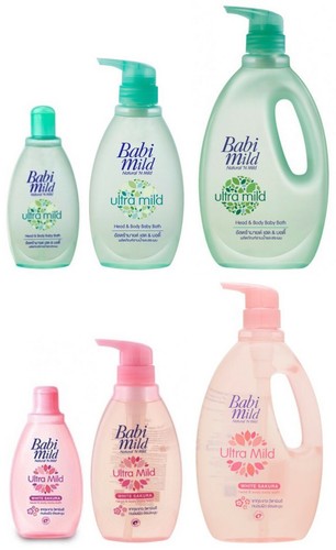 Babi mild ultra mild head & body baby bath wash Bioganik and white ...