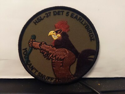 MARINE HSL-37 DET. EARLYBIRDZ PATCH 4 x 4 inches | eBay