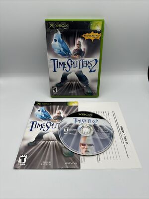 TimeSplitters 2 (Xbox, 2002) Complete CIB Tested Free US Shipping W ...