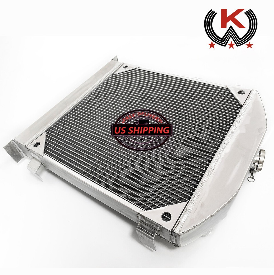 17" Aluminum Radiator for Ford 1932 Chopped Hot Rod W/Chevy 350 V8 ...