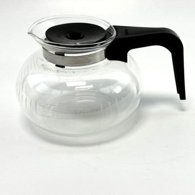 Bunn Pour O-Matic 6-Cup Replacement Glass Coffee Pot Decanter Carafe ...