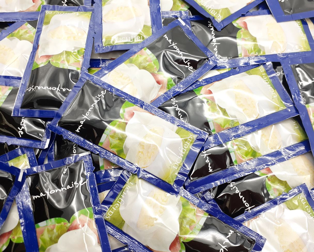 Lichfields Single Individual Sauce Sachets Portion Essential Condiment ...