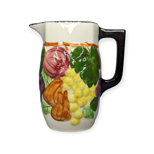 Vintage Southern Potteries Blue Ridge "Sculpted Fruit" Motif Pitcher | eBay