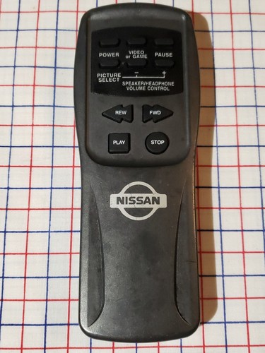 1995 1996 1997 NISSAN QUEST REAR OVERHEAD ENTERTAINMENT DVD REMOTE ...