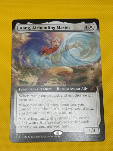 Aang, Airbending Master (Extended Art) Avatar: The Last Airbender ...