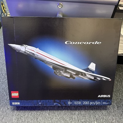LEGO 10318 ICONS Concorde Airbus Plane (2083 pcs) New Sealed | eBay