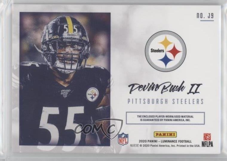2020 Panini Luminance Jumbo Material Devin Bush II #J9 18f3 | eBay