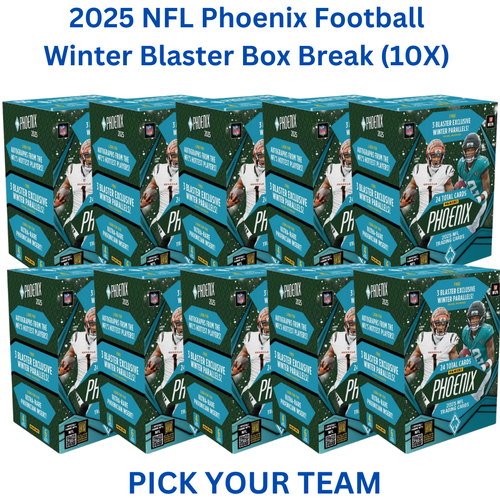 Los Angeles Rams 2025 NFL Phoenix Winter Blaster Box (10X)-PYT Break ...