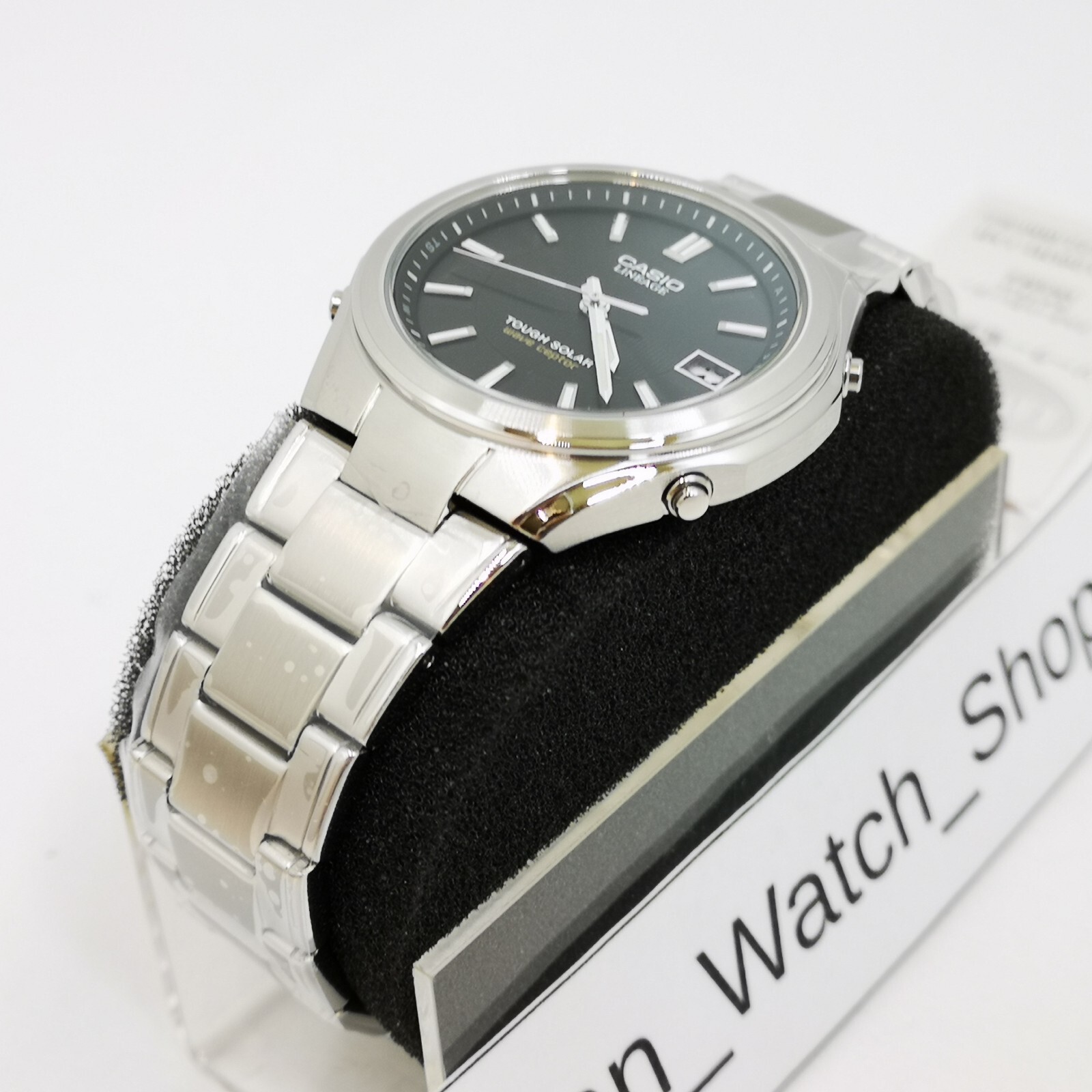 CASIO LINEAGE LIW-120DEJ-1AJF Black Solar Waterproof Men's Watch New in ...