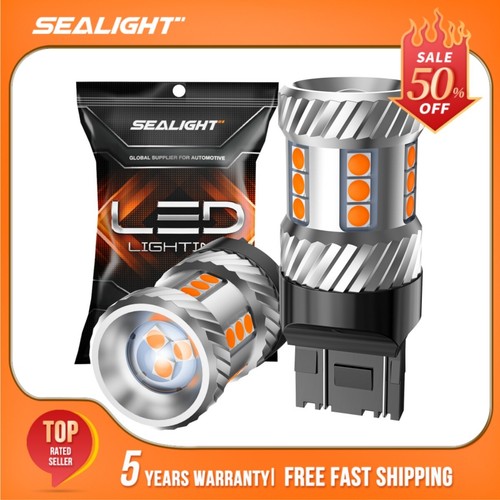 SLJ2 SEALIGHT 7443 LED Bulb Anti Hyper Flash 7440 W21W 7440NA LED ...
