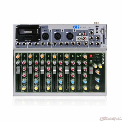 GLI GXL-70 7 Channel Studio Mixer with iPod Dock | eBay