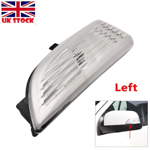 Left Passenger Side Wing Mirror Indicator Light Lens Cover For Ford ...