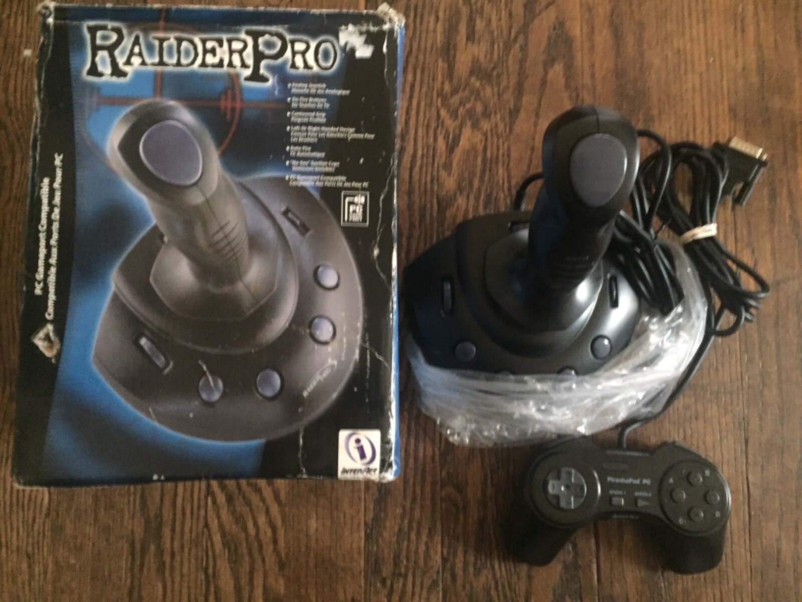 InterAct Raider Pro P-210 SM Analog Joystick & Piranha Pad PC SV-231A ...