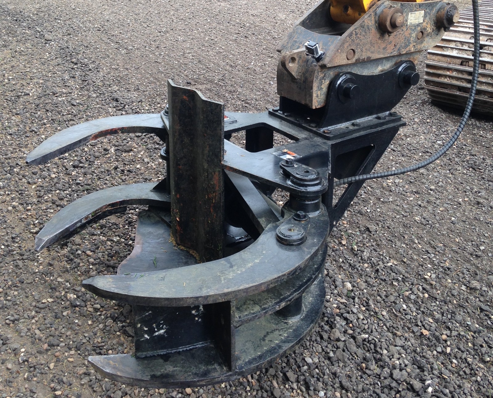 New Hardlife 100TSH Excavator Tree Shear -10-14 Ton Digger Inc. VAT ...