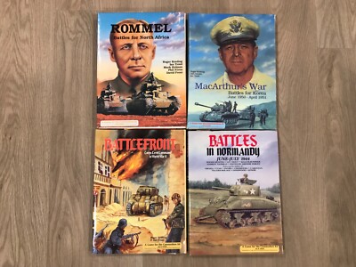 SSG C64 Game Lot (4) Used Rommel MacArthur Battlefront Normandy | eBay