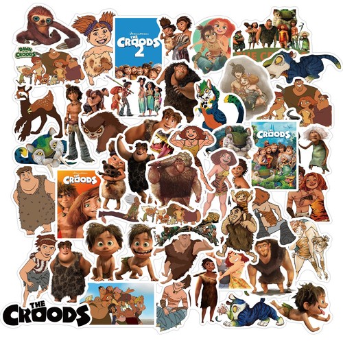 50pcs The Croods Stickers Vinyl Waterproof Skateboard Cars | eBay Australia