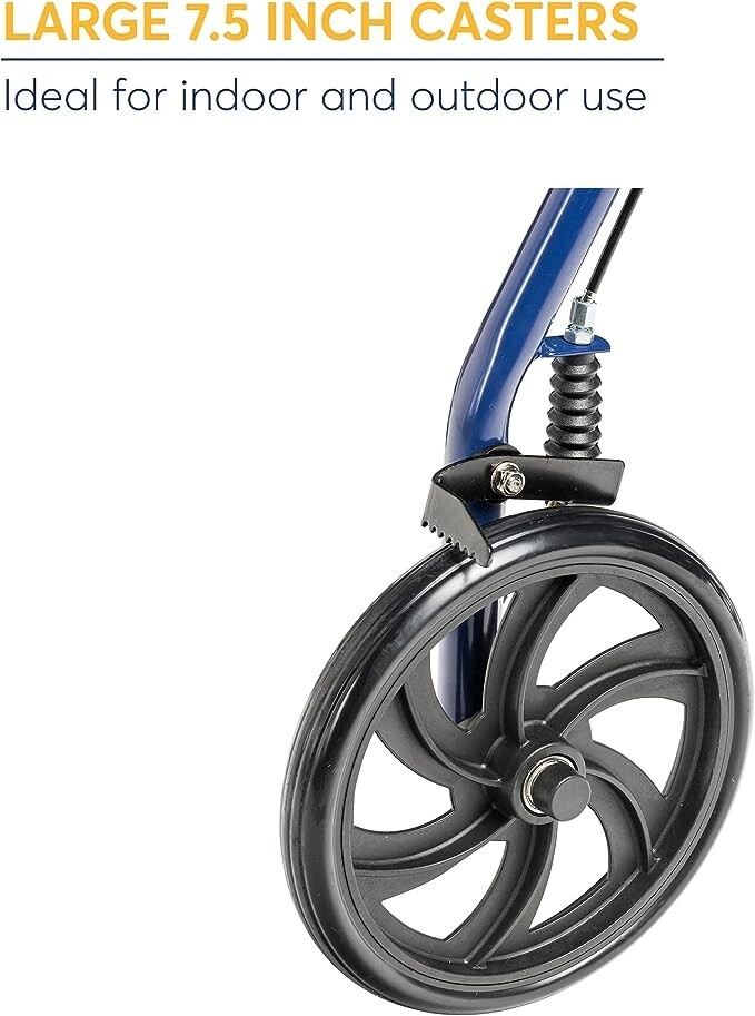 Rollator Walker Drive Medical 4-Wheel With Seat & Removable Back ...