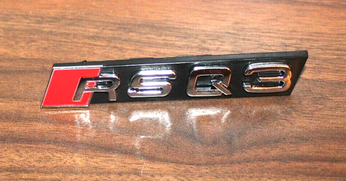 Audi RSQ3 Emblem Rear Trunk Lid Letter Badge Logo | eBay