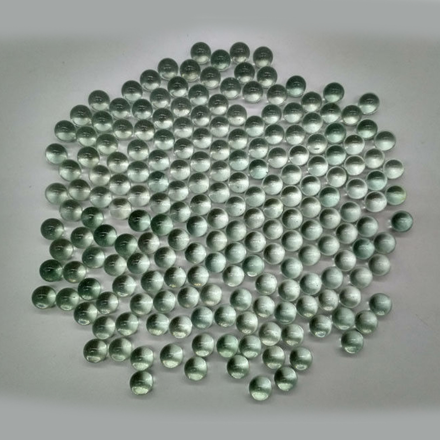 100/200pcs Small Round Glass Gems & Marbles solid Ball Craft New 6 7 8 ...