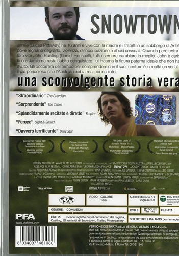 snowtown dvd Italian Import (DVD) daniel henshall lucas pittaway (UK ...