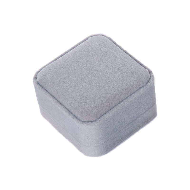 Pendant Necklace Storage Velvet Necklace Jewelry Container Display Box ...