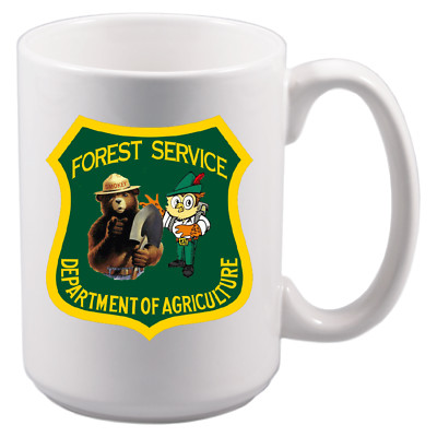 USFS DOI US Forest Service Smokey the Bear & Woodsy the Owl 15 Ounce ...
