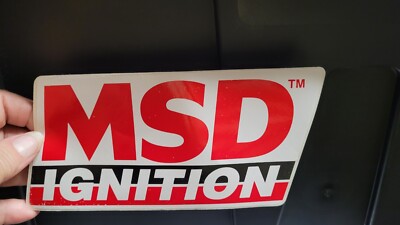 MSD Ignition Nascar sponsor Sticker / Decal | eBay