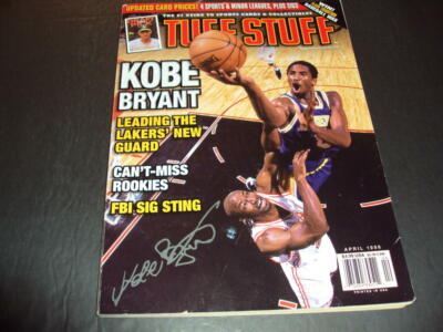 Tuff Stuff April 1998 Kobe Bryant, FBI Sig Sting ID:40294 | eBay