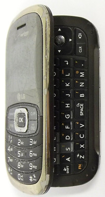 LG Octane VN530 - Brown and Silver ( Verizon ) Cellular Full Keyboard ...