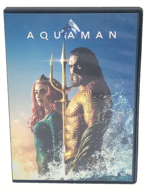 Film DVD Aquaman Dc Comics Jason Momoa Willem Dafoe Amber Heard Tamuera ...