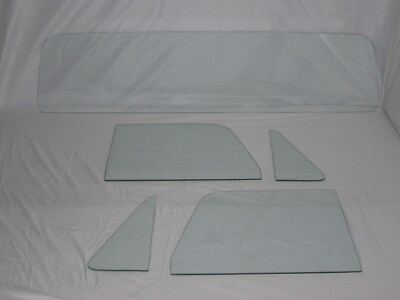 1960-1965 Ford Ranchero Glass Vent Door Rear Back Set Clear Right | Right