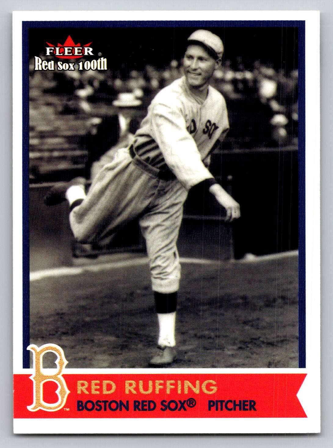 2001 Fleer Red Sox 100th - Red Ruffing #65 for sale online | eBay