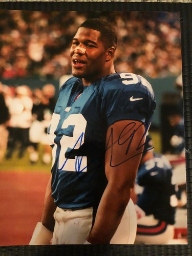 Michael Strahan Signed 8X10 Photo Autograph New York Giants | eBay