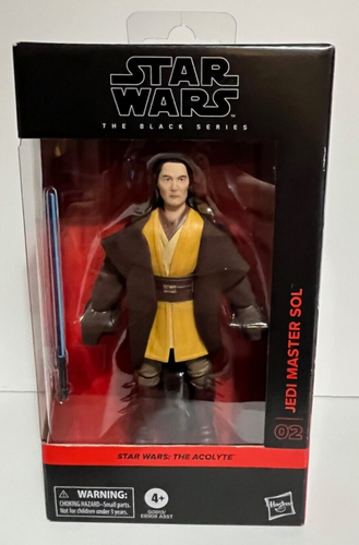 Star Wars Jedi Master Sol Black Series 6 Inch Action Figure The Acolyte ...