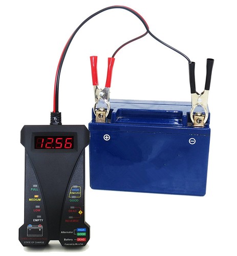 Professional Car Digital Battery Tester Voltmeter Charging System ...