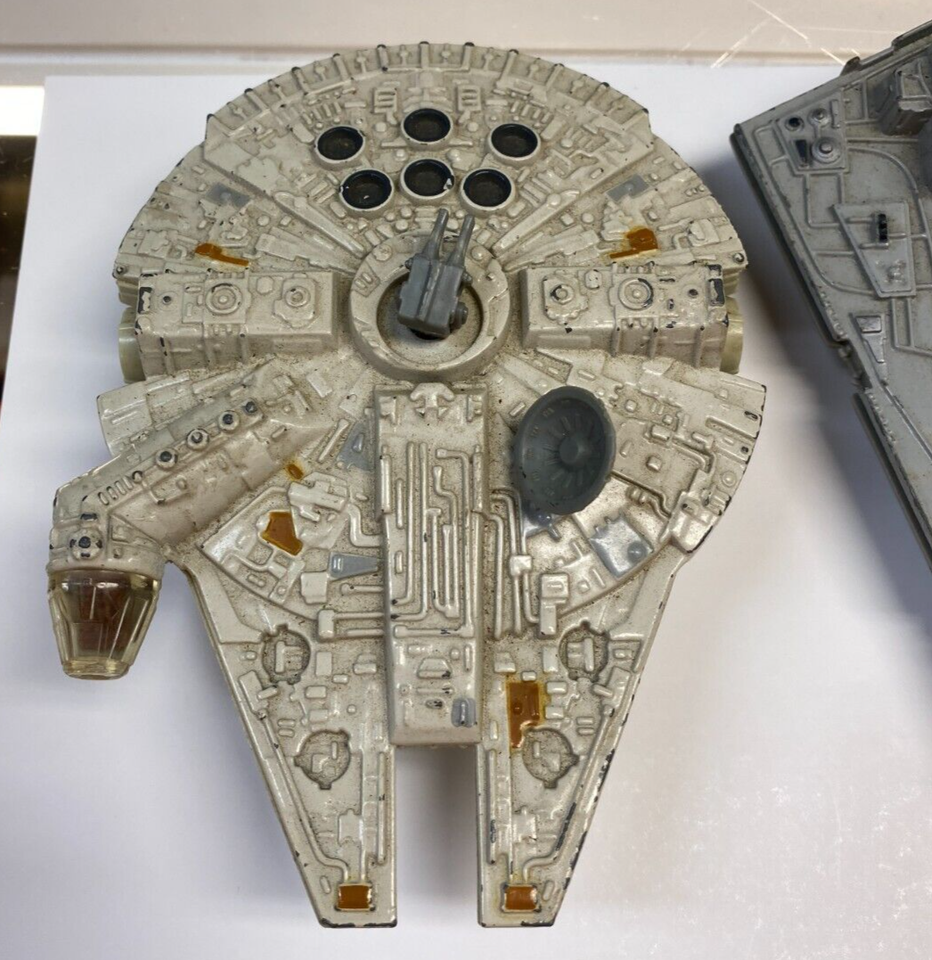 6 INCH MELENIUM FALCON + 7 INCH STAR DESTROYER | eBay
