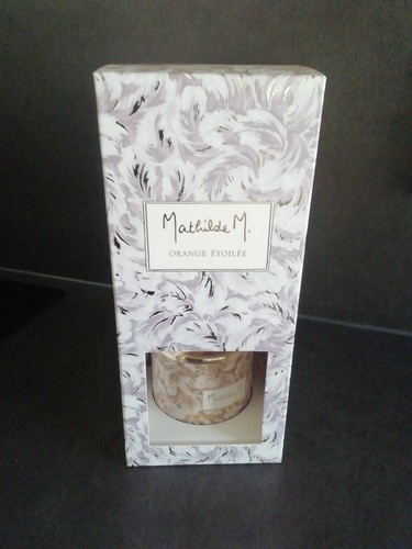 Diffuseur de parfum d'ambiance orange étoilée Mathilde M 100ml neuf | eBay
