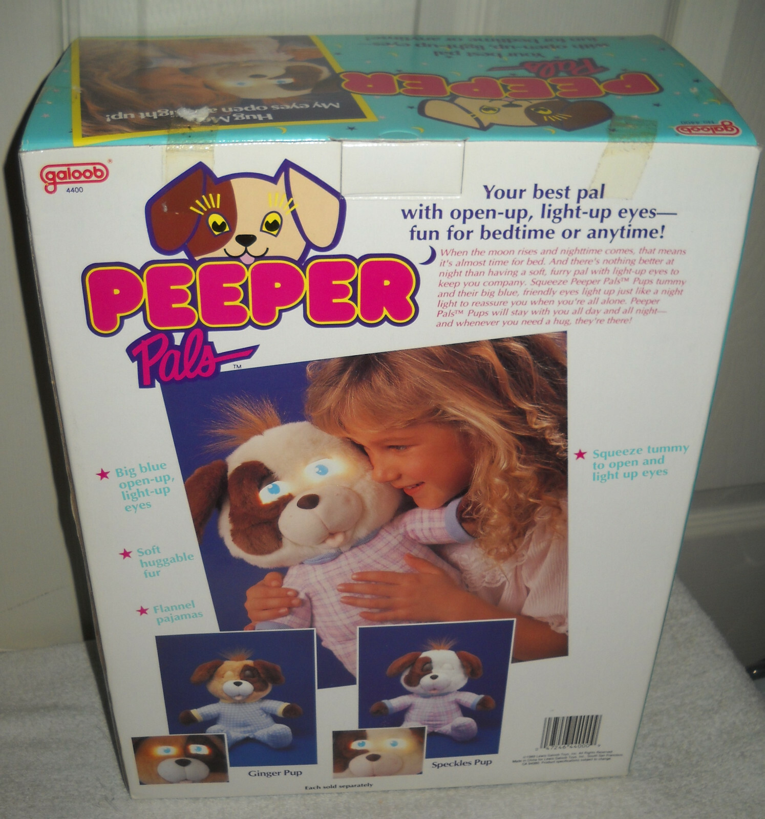 #11014 RARE NRFB Vintage Galoob Electronic Peeper Pals Boy Puppy Dog | eBay