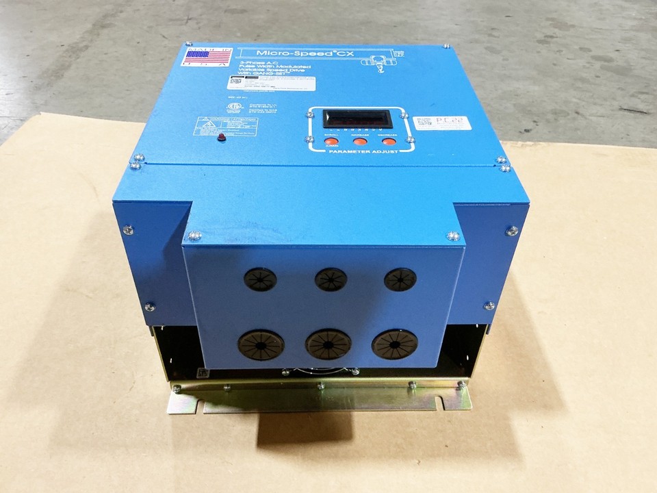 New PE M1546CXRH Micro-Speed CXR Variable Frequency Drive 15HP 25FLA ...