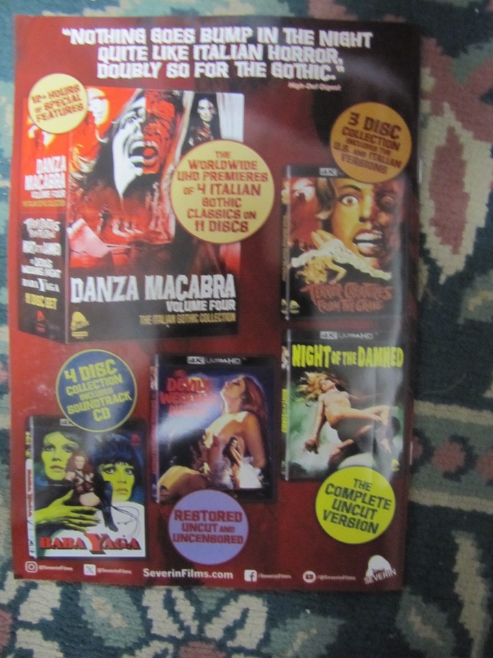 The Dark Side # 268 ( UK ) Hammer Gaffer--Michael Carreras Story BRAND ...