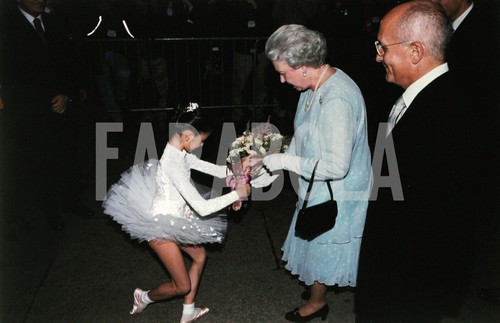 Photo de presse vintage Italie, Elizabeth II Et Albertini, 2000, tirage ...