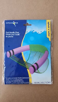 Outdoor Fun Splash And Swim Pool Noodle Chair Attachment New Factory ...