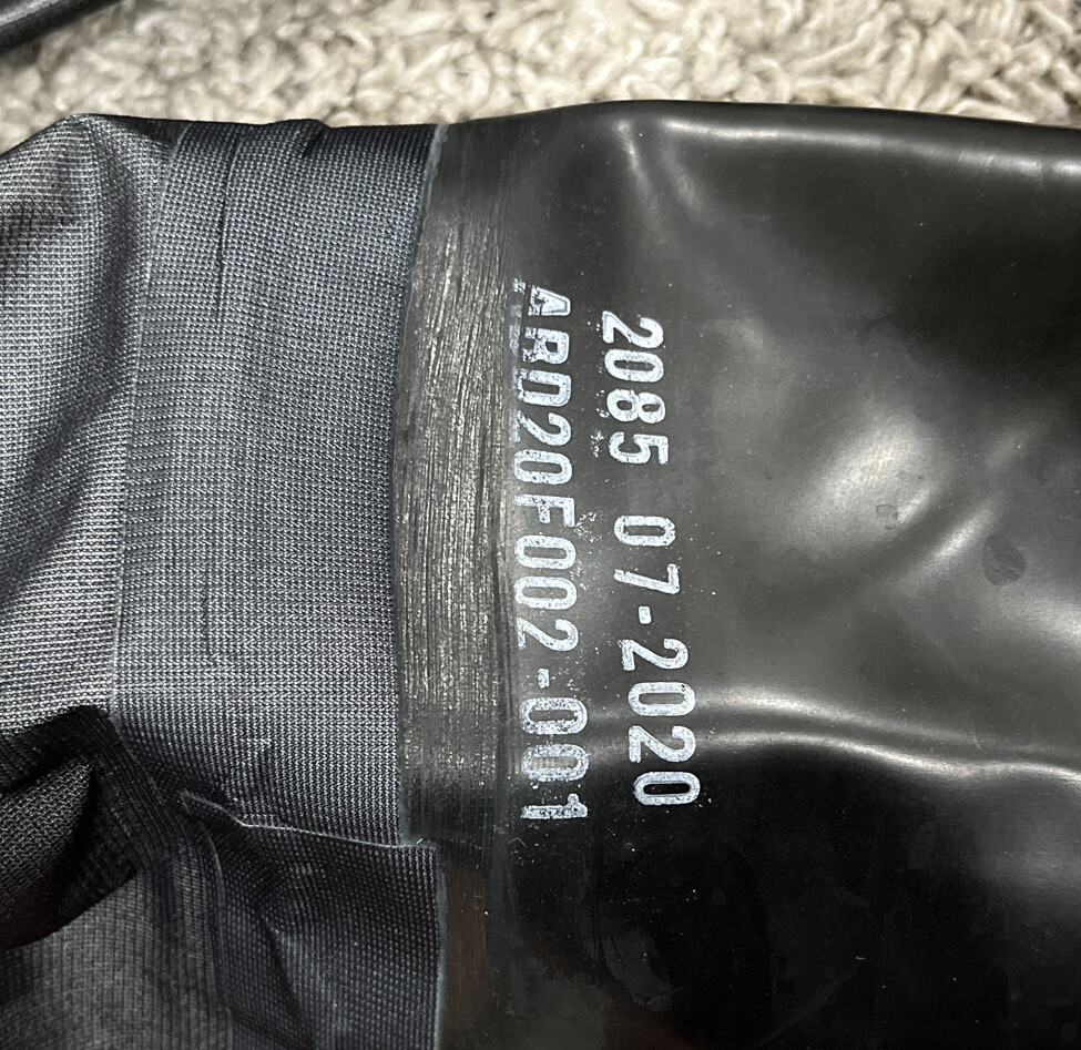 WZ9435AB BLAUER Chempak XRT Suit 2018 edition/ Biohazard Suit/ Size XL ...