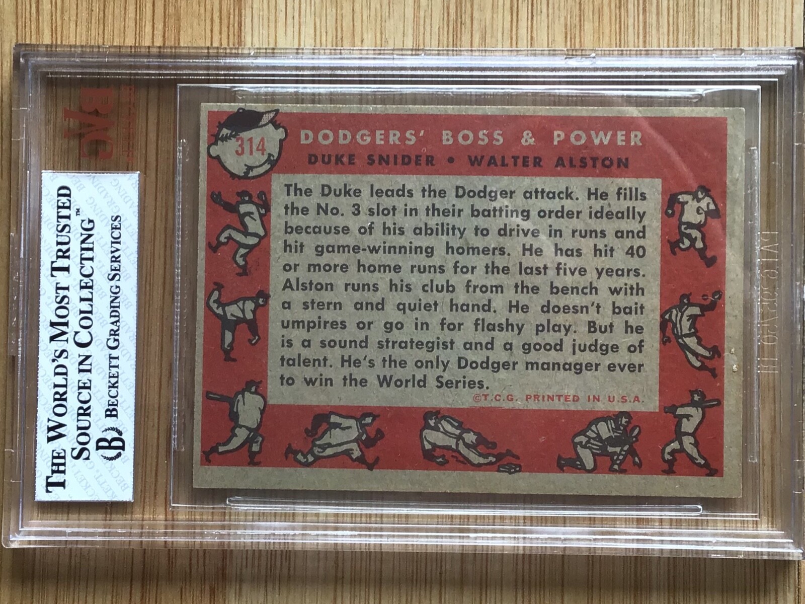 1958 Topps - Duke Snider, Walter Alston #314 for sale online | eBay