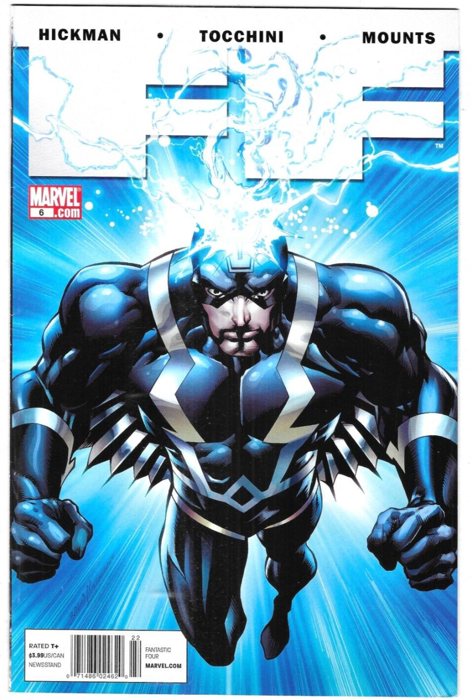 FF Comic 6 Cover A Mark Bagley First Print 2011 Jonathan Hickman ...
