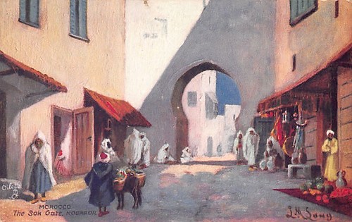 Maroc - MOGADOR - The Sok Gate - Ed. Raphael Tuck & Fils | eBay
